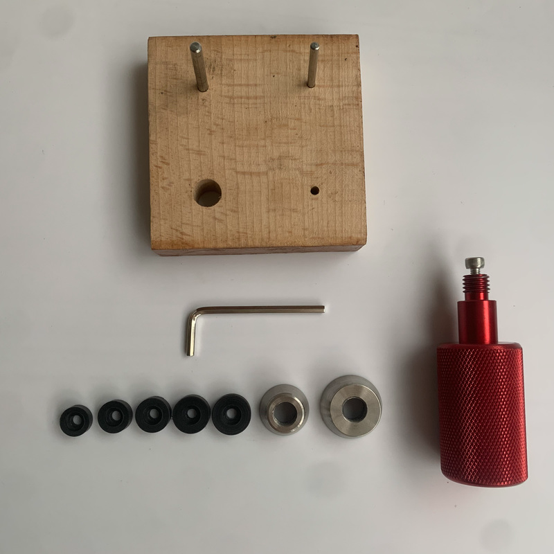 Flute instrument repair tool - tone hole File and pad cup w/5 COMPLETE ...