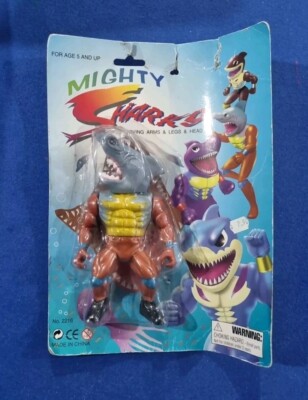 Mighty Sharks Street Shark Bootleg new in packaging BRAND NEW RARE ...