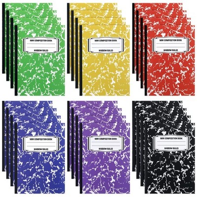 24 Pieces Mini Composition Notebook Composition Books Small Marble Note ...