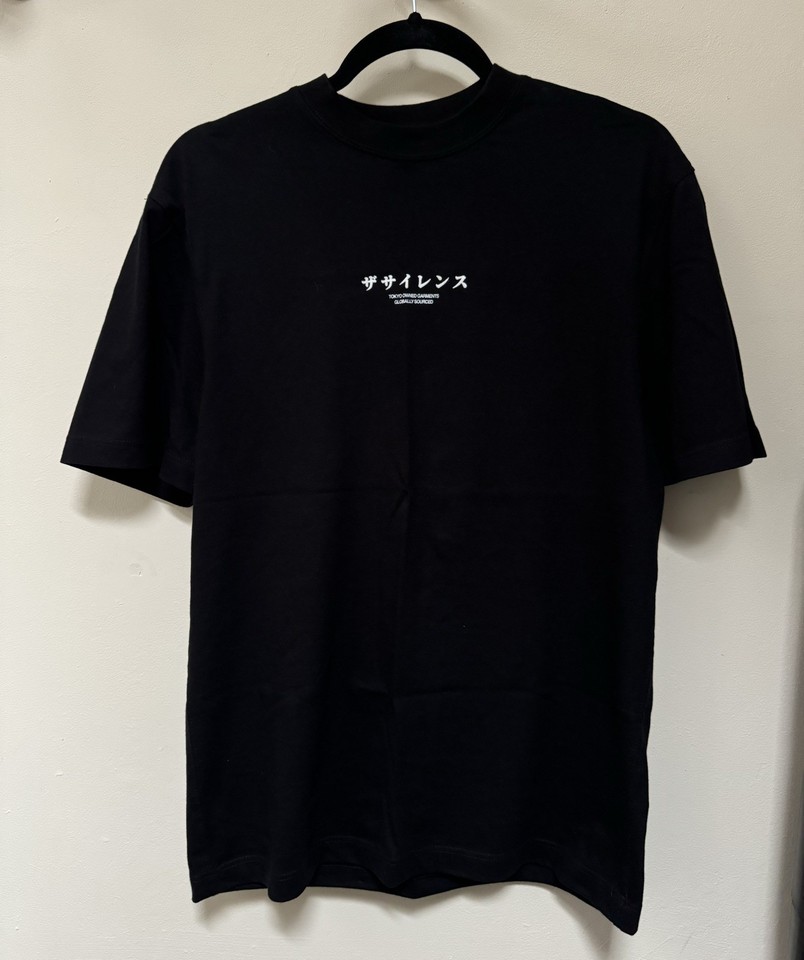 River Island Mens Japanese Tokyo Dragon Script Graphic T Shirt New ...