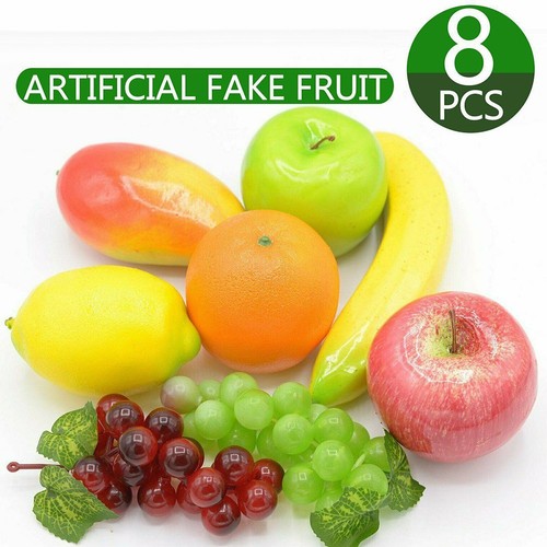 Fruta Falsa Fruta Falsa Frutas Artificiales Uva Uvas | eBay