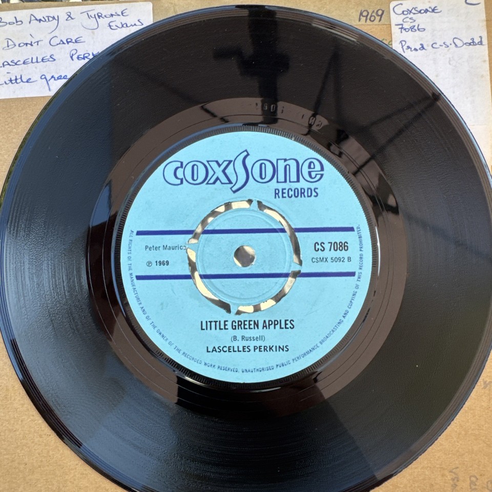 BOB ANDY & TYRONE I Don’t Care LASCELLES Little Green COXSONE CS7086 ...
