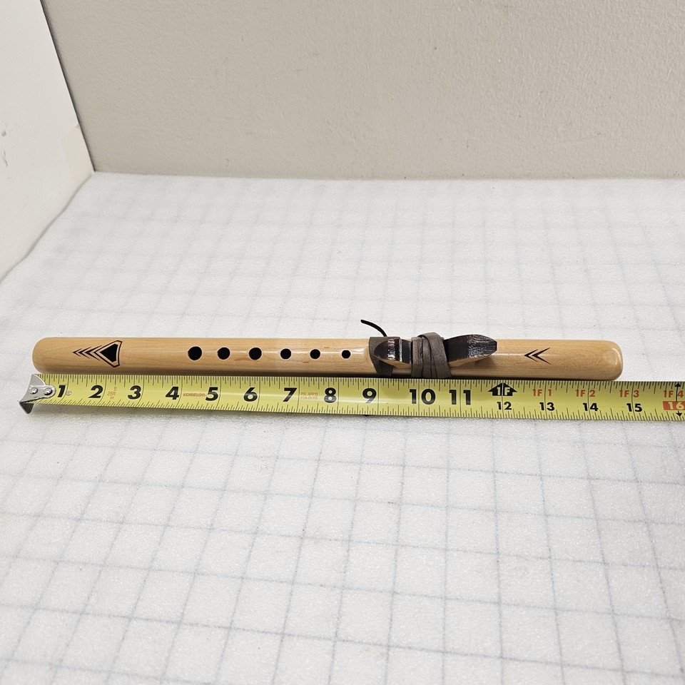 High Spirits Native American Indian Made Wooden Wood Flute Key of F# ...