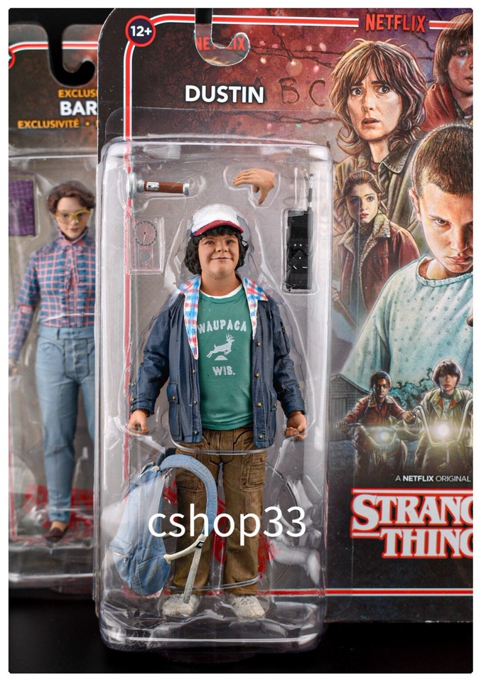 McFarlane Stranger Things Barb & Dustin 6" Action Figure Bundle Netflix ...