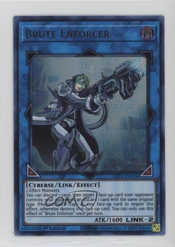 Brute Enforcer Ultra Rare 1st Ed. YuGiOh Ghosts From The Past: 2nd ...