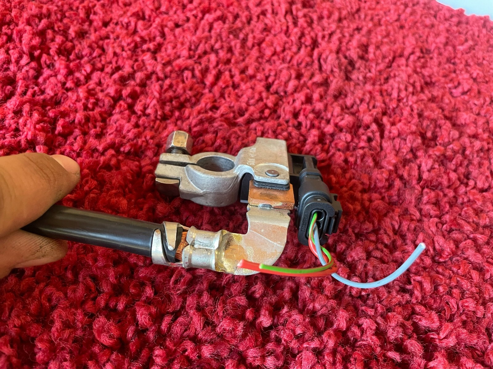 2014+BMW+X1+Xdrive28i+E84+Battery+Negative+Ground+Cable+Terminal ...