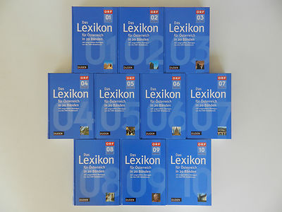 Das Lexikon für Österreich in 20 Bänden A-Z komplett ORF Duden Verlag ...