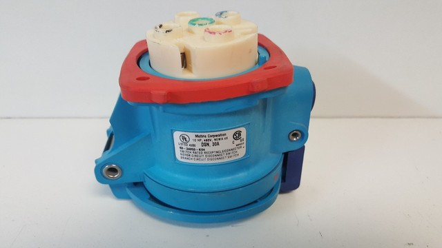 MELTRIC 30A 10HP 480V DSN30 RECEPTACLE 63-34053-K04 for sale online | eBay