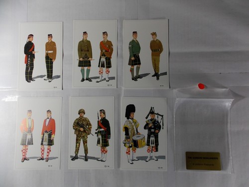 Geoff White The Gordon Highlanders Complete Set 6 Postcards | eBay