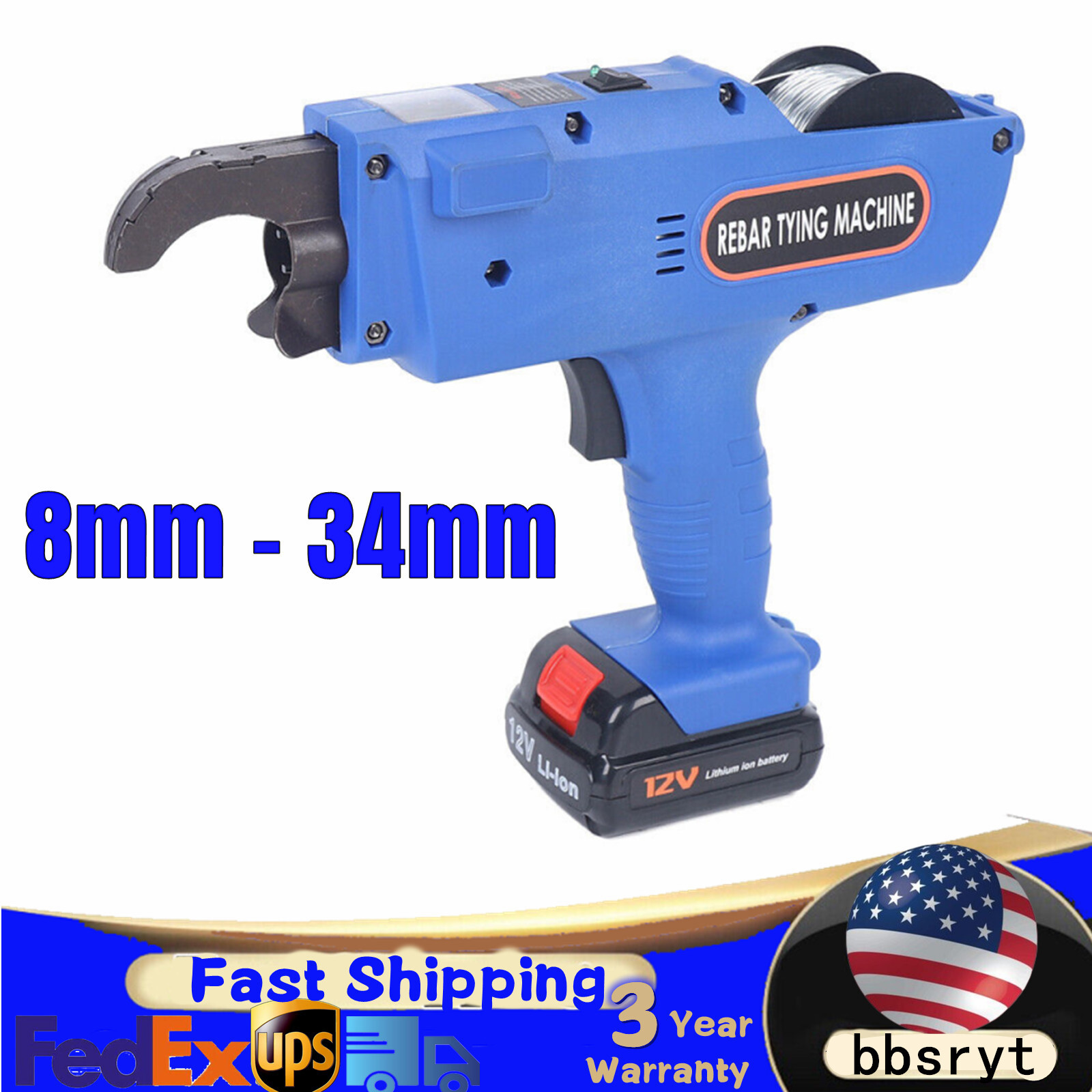 Automatic 8-34mm Handheld Wire Rebar Tying Machine Steel Strapping ...