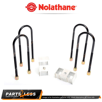 Nolathane Wear Resistant Polyurethane Rear Lowering Block Kit 1.5 ...