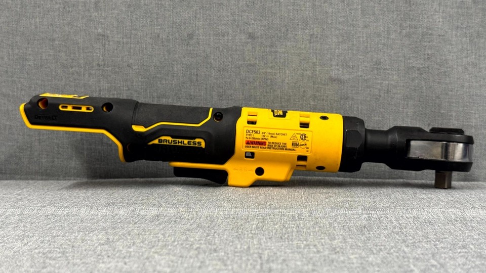 DeWalt DCF503 Extreme 12V MAX Cordless 3/8 in Brushless Ratchet Tool ...