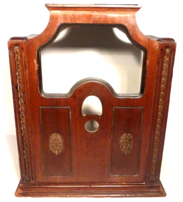 vIntage BRUNSWICK "12" TOMBSTONE part: WOOD SHELL 21 X 17 & 1/2 X 11 ...