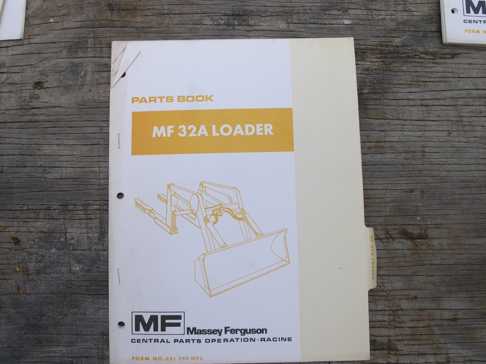 OEM MF 32A LOADER PARTS BOOK MASSEY TRACTOR Operator Manual | eBay
