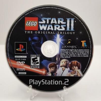 Sony PlayStation 2 PS2 LEGO Star Wars II: The Original Trilogy - DISC ...
