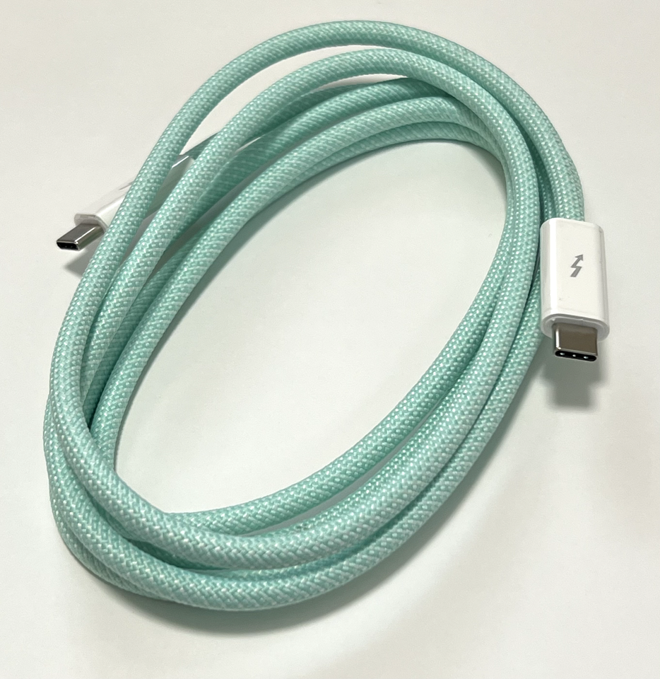 ⚡️Thunderbolt 4 Pro 40Gbps USB4 USB Type C 240W Light Green Data Cable ...