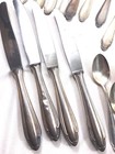 CMS Carl Mertens Solingen Rosteret serving spoon knives fork tea spoon ...
