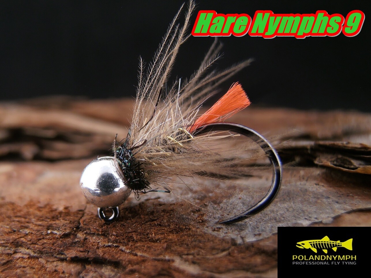 10 Hare CDC Euro Nymphs Jig Hooks size 12,14,16 Tungsten Heads | eBay