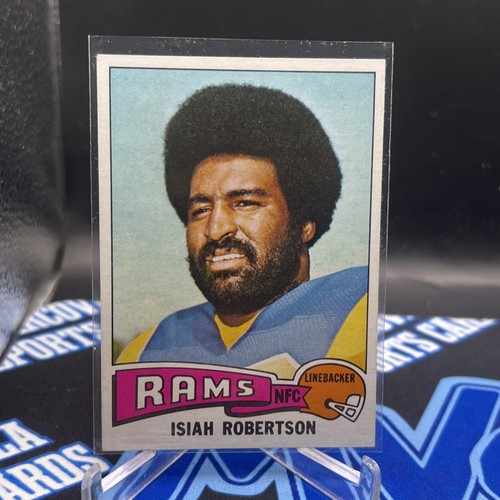 1975 Topps Football Isiah Robertson Card #371 Los Angeles Rams EX++ | eBay