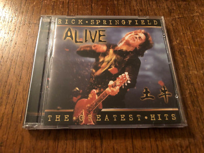 RICK SPRINGFIELD The Greatest Hits: Alive CD 2001 RARE | eBay