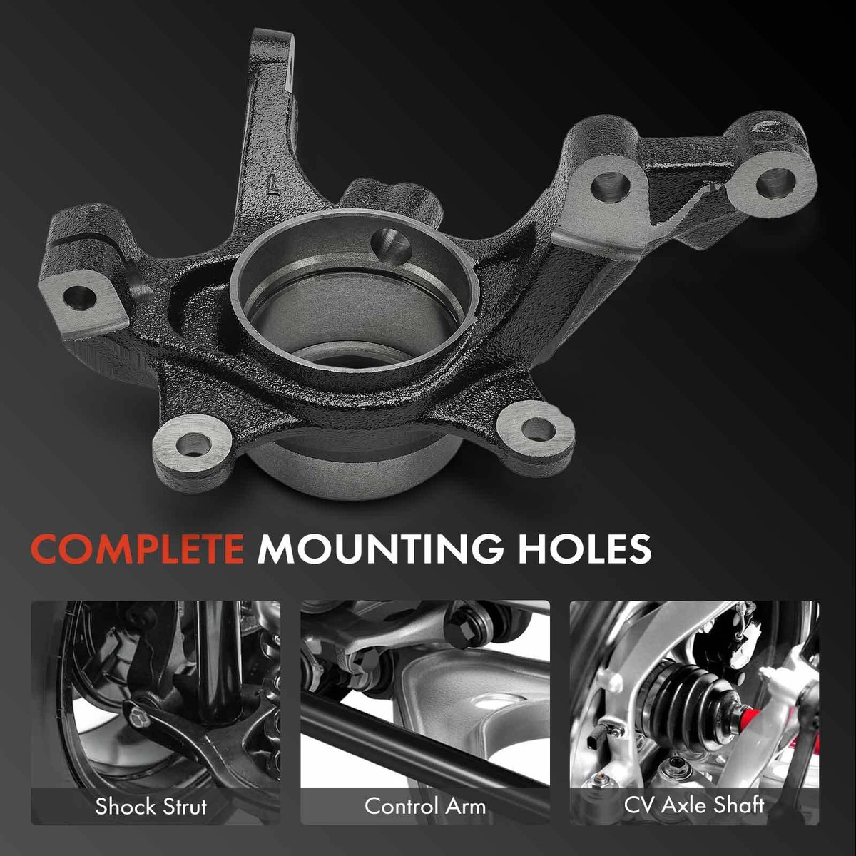 Front Right Knuckle Front Right Assembly For Hyundai Tucson Kia ...