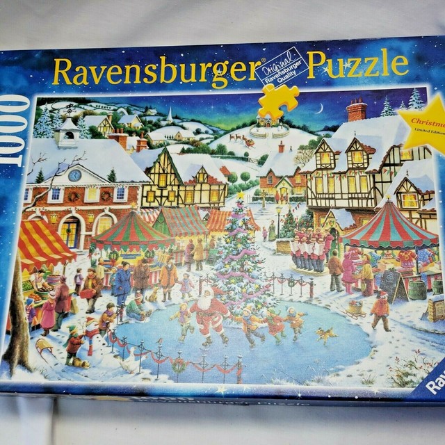 Ravensburger Factory 1000 PC Puzzle Joy of Christmas Limited Edition ...