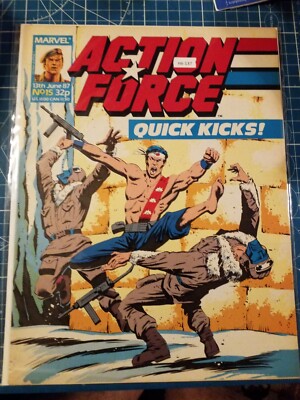 Action Force 15 Marvel Comics UK G.I. Joe 6.0 H6-137 | eBay