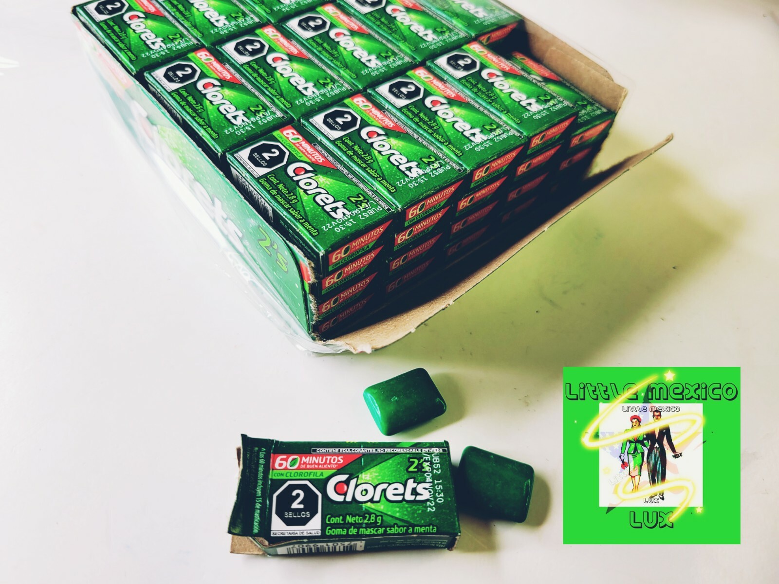 4 PACK! CLORETS 60 PACK OF MINT Flavored Gum 480 Pieces Of Gum !⚡🚚 | eBay