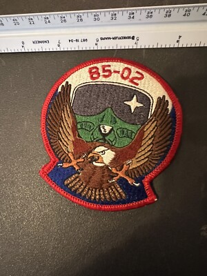 USAF 85-02 pilots training class patch Vance AFB | eBay