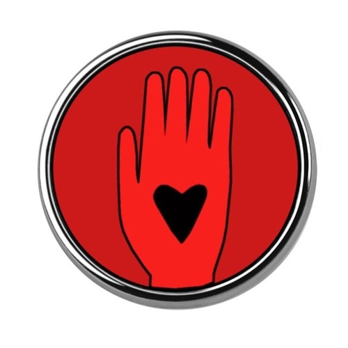 Creative Enamel Pins Round Ceasefire Pin Badge Clothing Jewelry ...