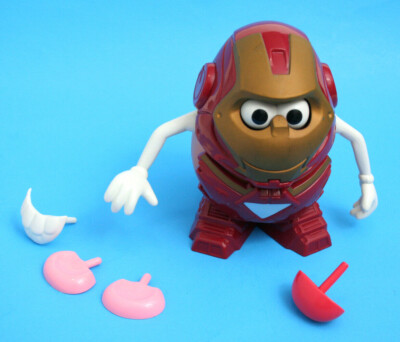 Tony Starch Marvel Heroes Iron Man 2 Mr Potato Head Playskool Hasbro | eBay