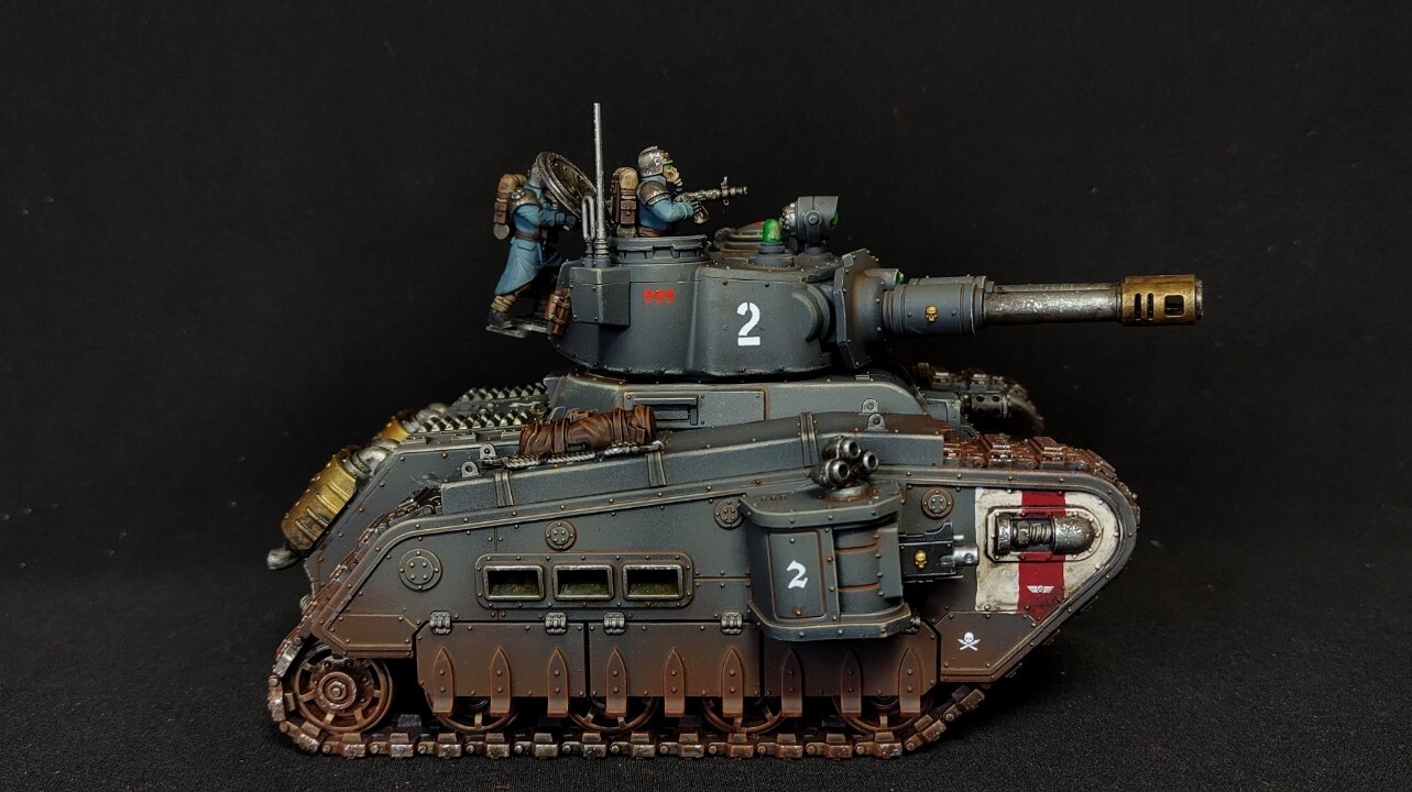 Warhammer 40k commission painted Militarum Death Korps of Krieg Rogal ...
