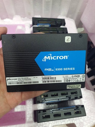 Micron 9300 MAX 3.2TB 2.5" U.2 NVME MTFDHAL3T2TDR -1AT1ZABYY 3DWPD SSD ...