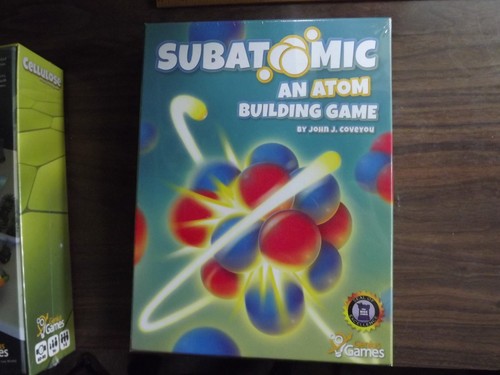 Subatomic An Atom Building Game Board Genius Games New Factory Sealed ...
