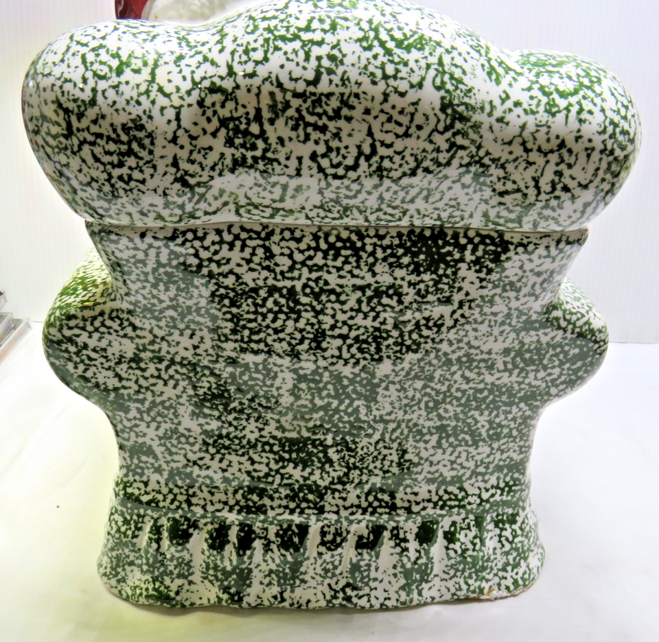 Vintage “Santa’s Toy Shop” Ceramic Christmas Cookie Jar JCPenney ...