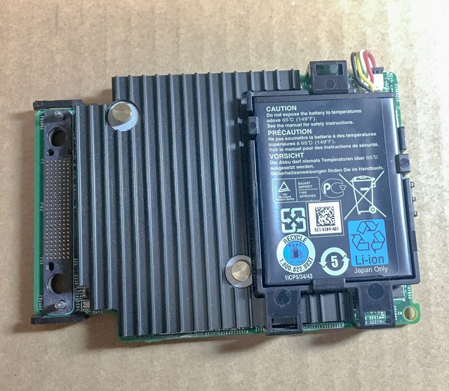 Dell PERC H730p Mini Blade SAS SATA Pci-e 2gb NV Cache RAID Controller ...