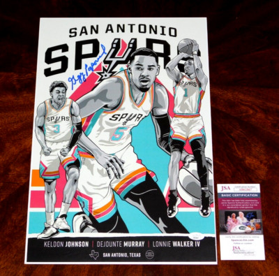 SAN ANTONIO SPURS GREGG POPOVICH "COACH POP" SIGNED 12X18 POSTER NBA ...