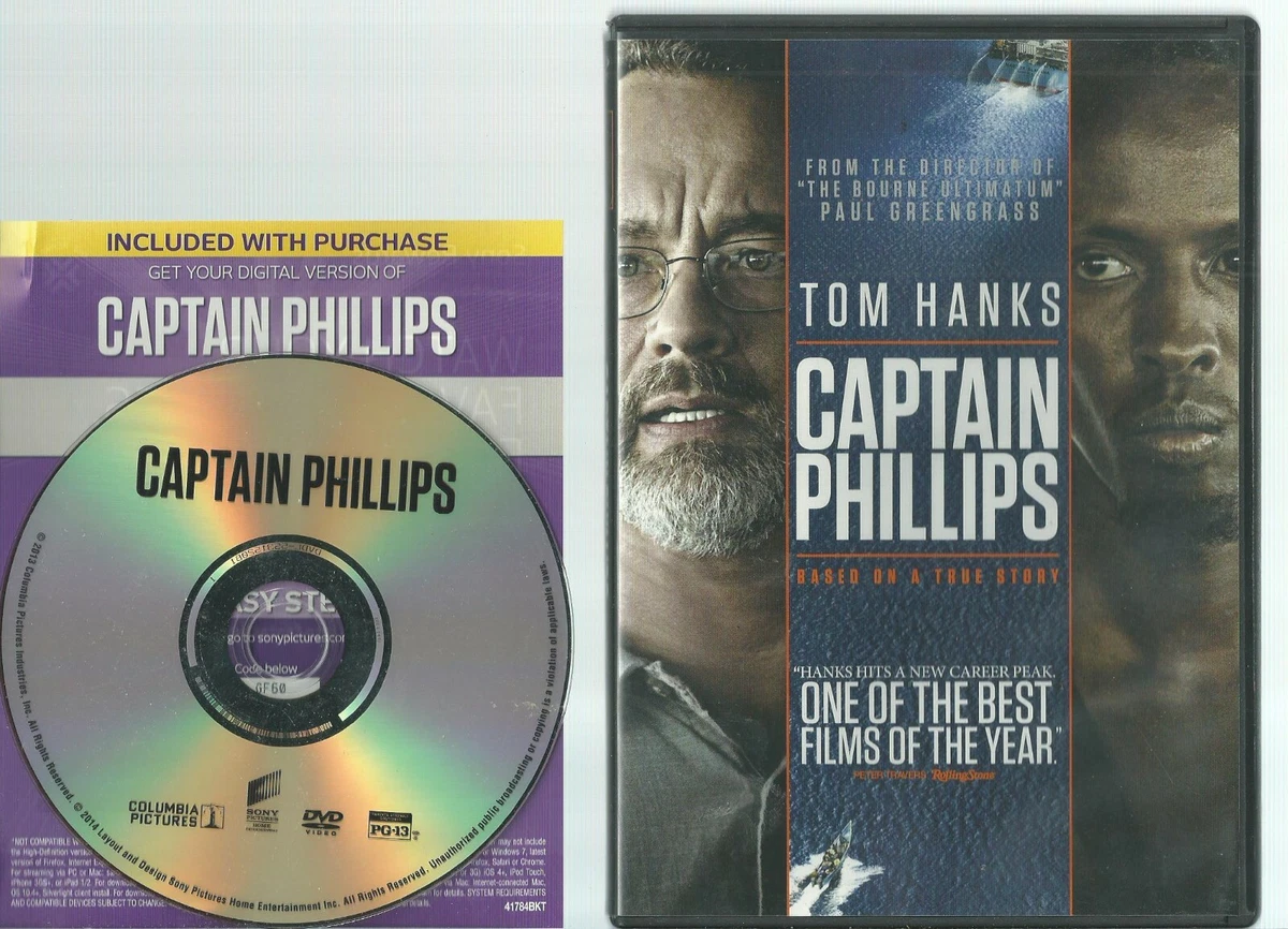 Captain Phillips Dvd Front Cover
