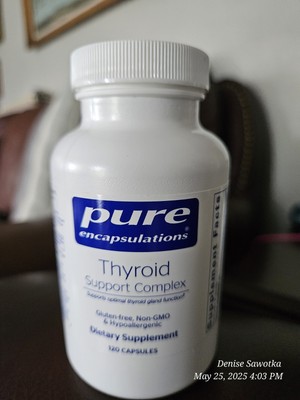 Pure Encapsulations Thyroid Support Complex 120 | eBay