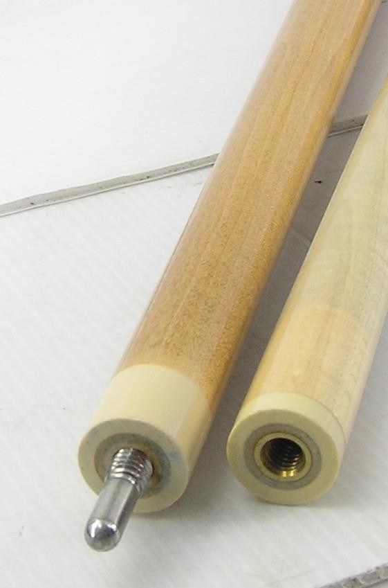 VINTAGE VIKING USA POOL CUE 20 OUNCES 58" LONG-NICE INLAYS-STRAIGHT AND ...