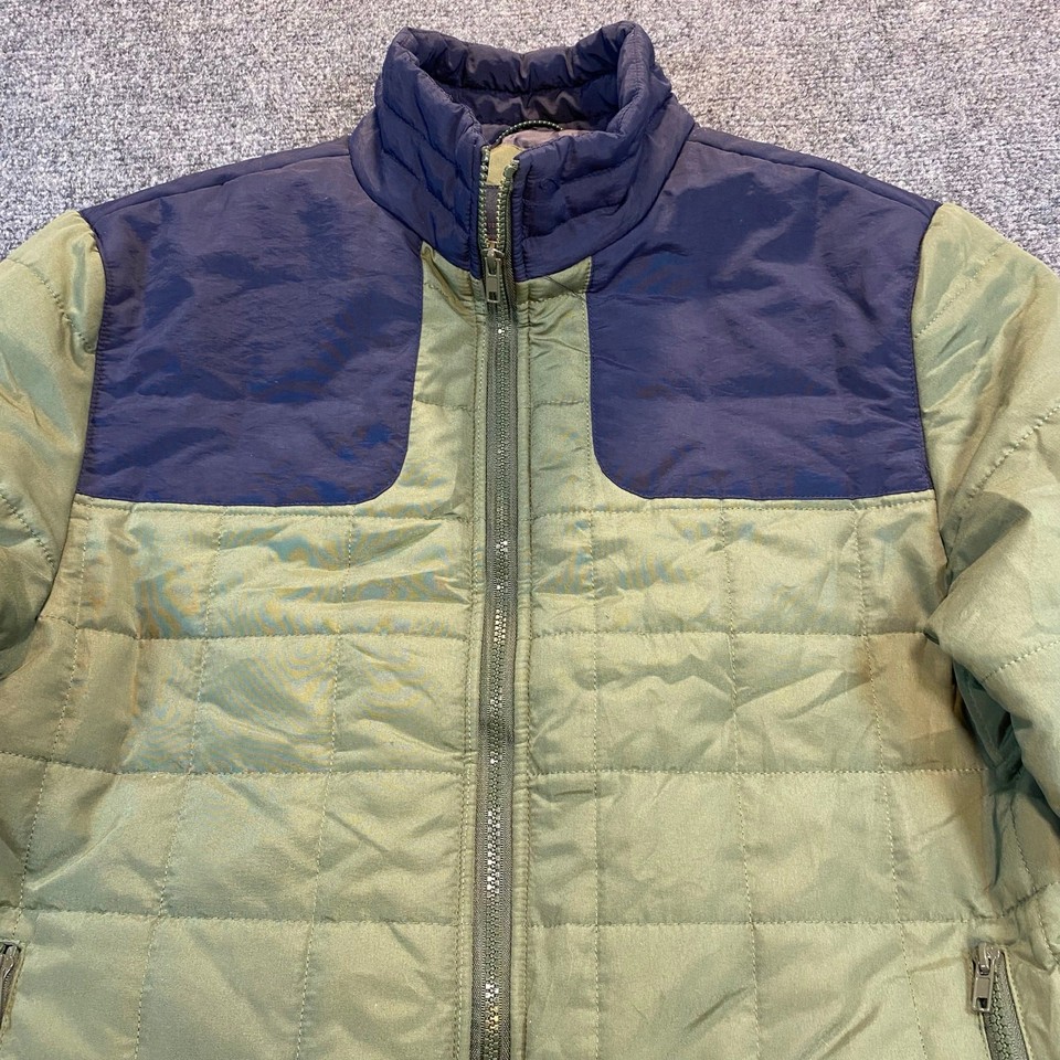 Nomad Men's Size XL Green Blue Quilted Full Zip Jacket Coat Outdoor ...