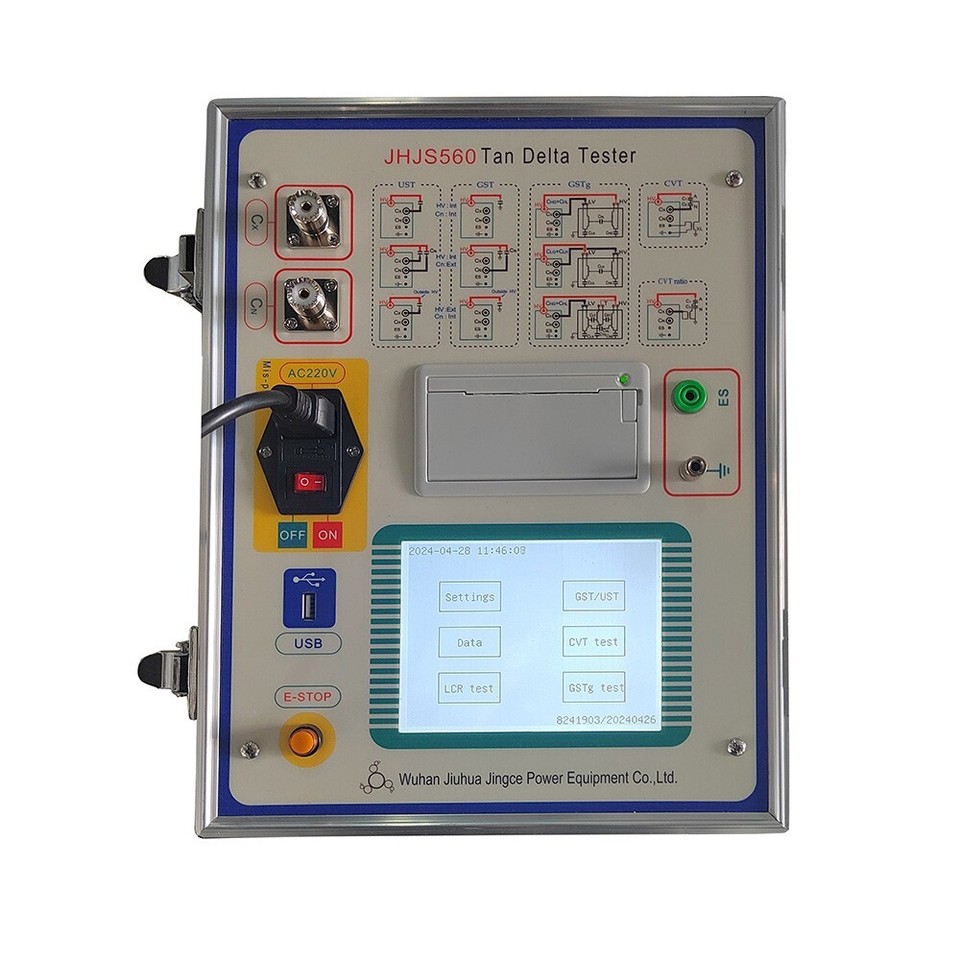 Transformer Power Dielectric Loss Tan Delta Tester Dissipation Factor ...