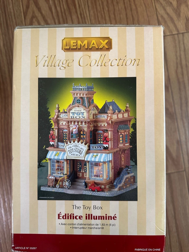 Lemax THE TOY BOX Toy Store 55267 Caddington Village w/ box 2005 | eBay