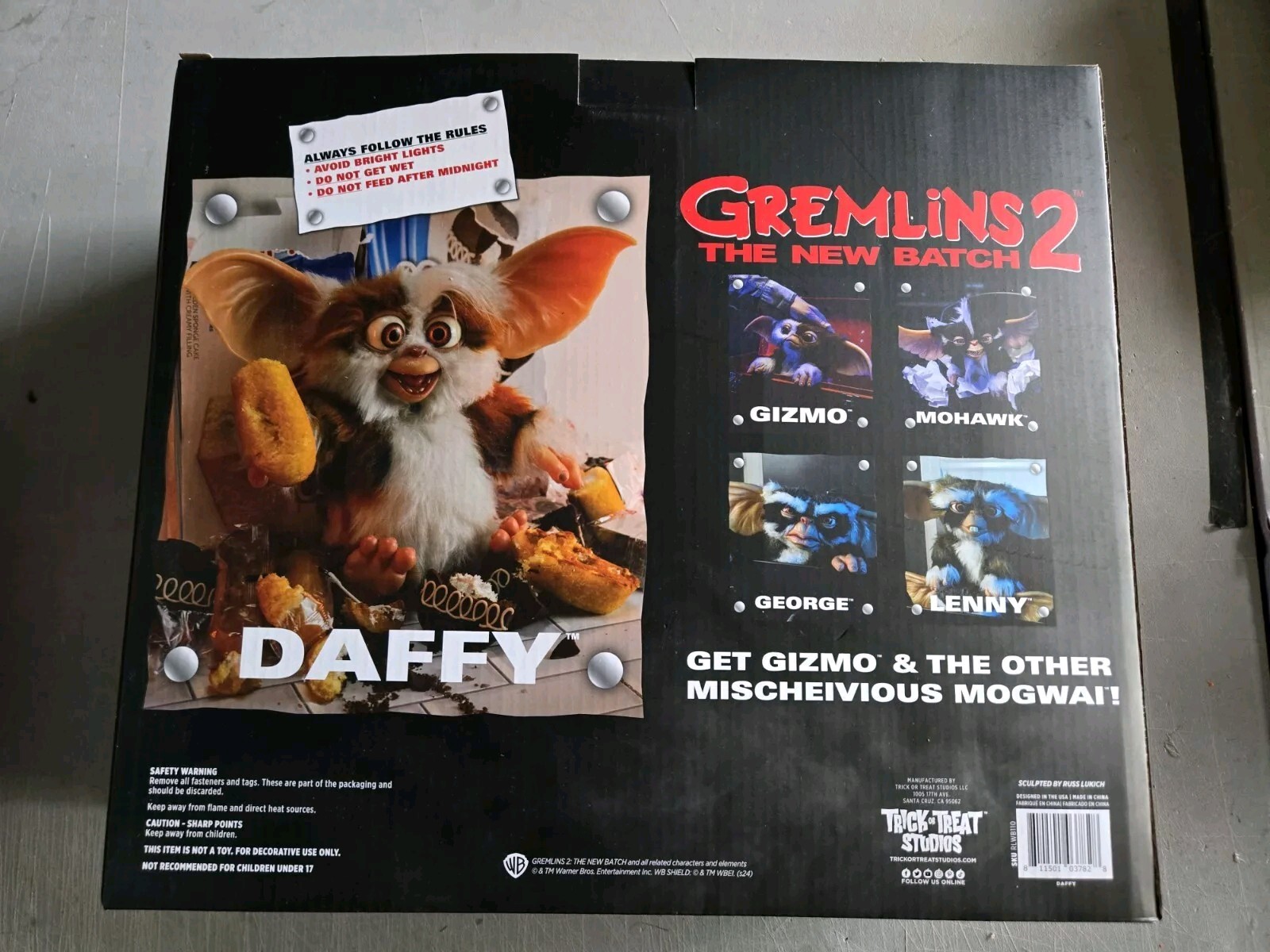 Gremlins 2 Mogwai Prop Puppet Figure (Daffy & George) Trick Or Treat ...