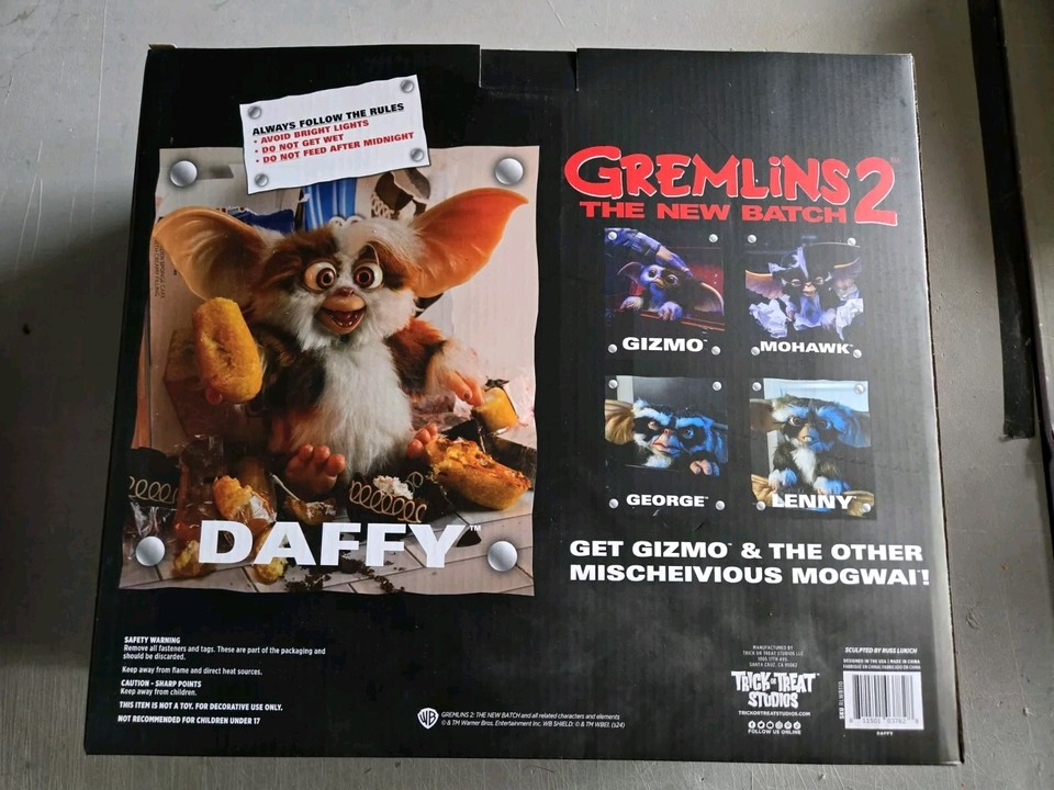 Gremlins 2 Mogwai Prop Puppet Figure (Daffy & George) Trick Or Treat ...
