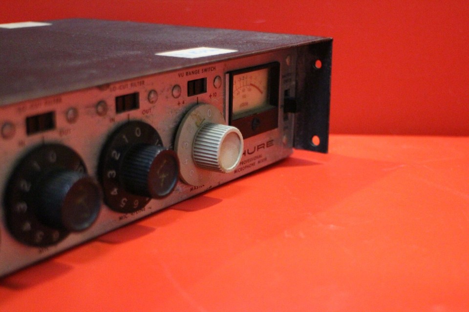 Vintage Shure M67 Microphone Mixer 4Channel Mic preamp U1772 221026 | eBay