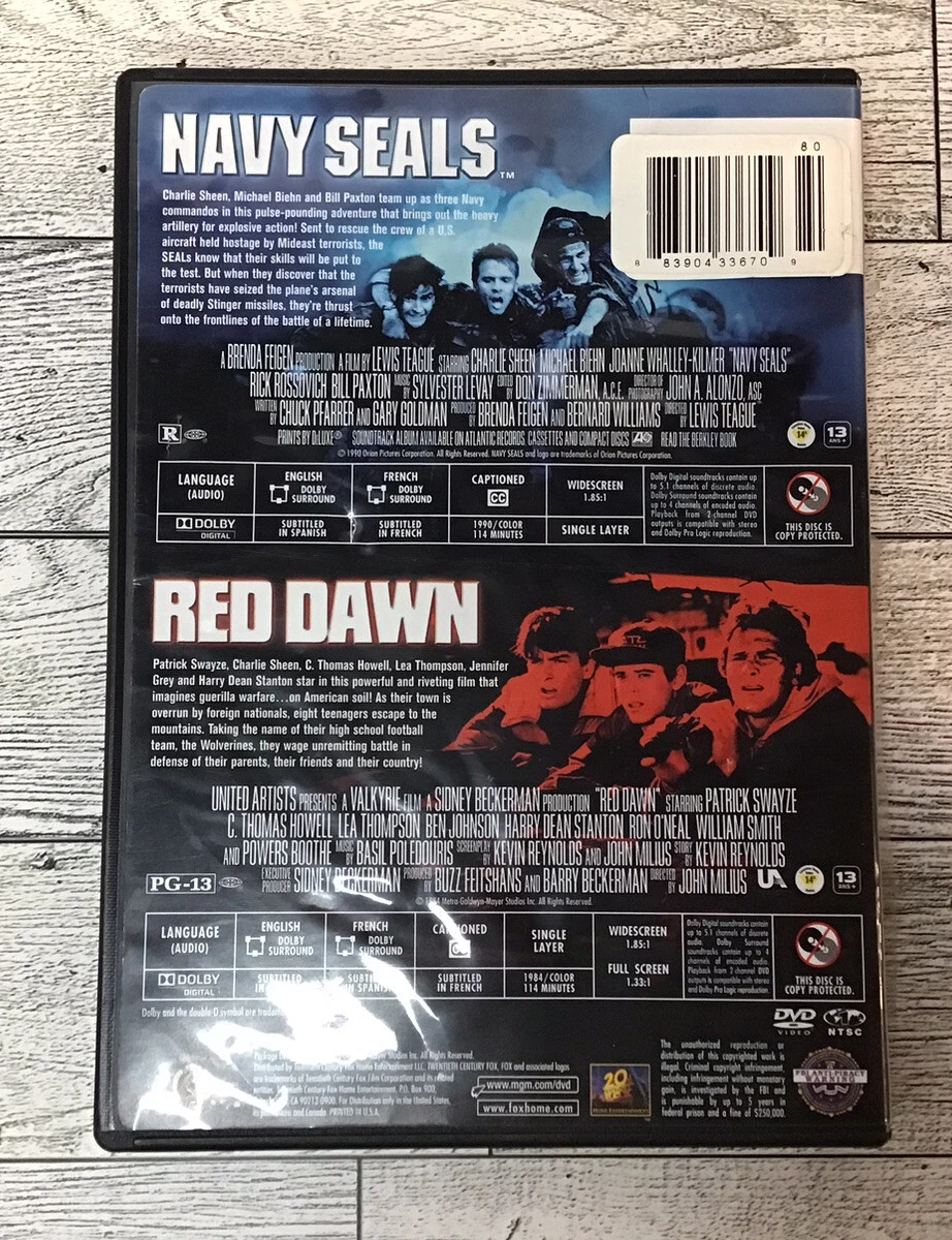 Red Dawn 1984 Dvd Cover