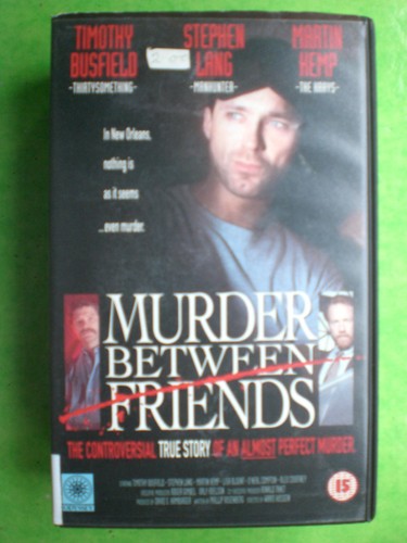 MURDER BETWEEN FRIENDS (MARTIN KEMP) - (NEW) BIG BOX ORIGINAL RARE & DELETED | eBay