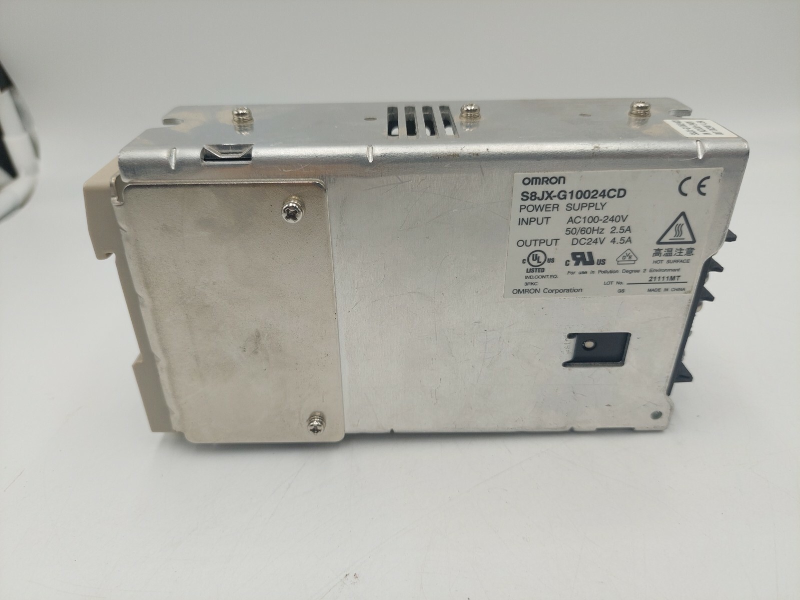 Omron S8JX-G10024CD Power Supply 24V/4.5A | eBay