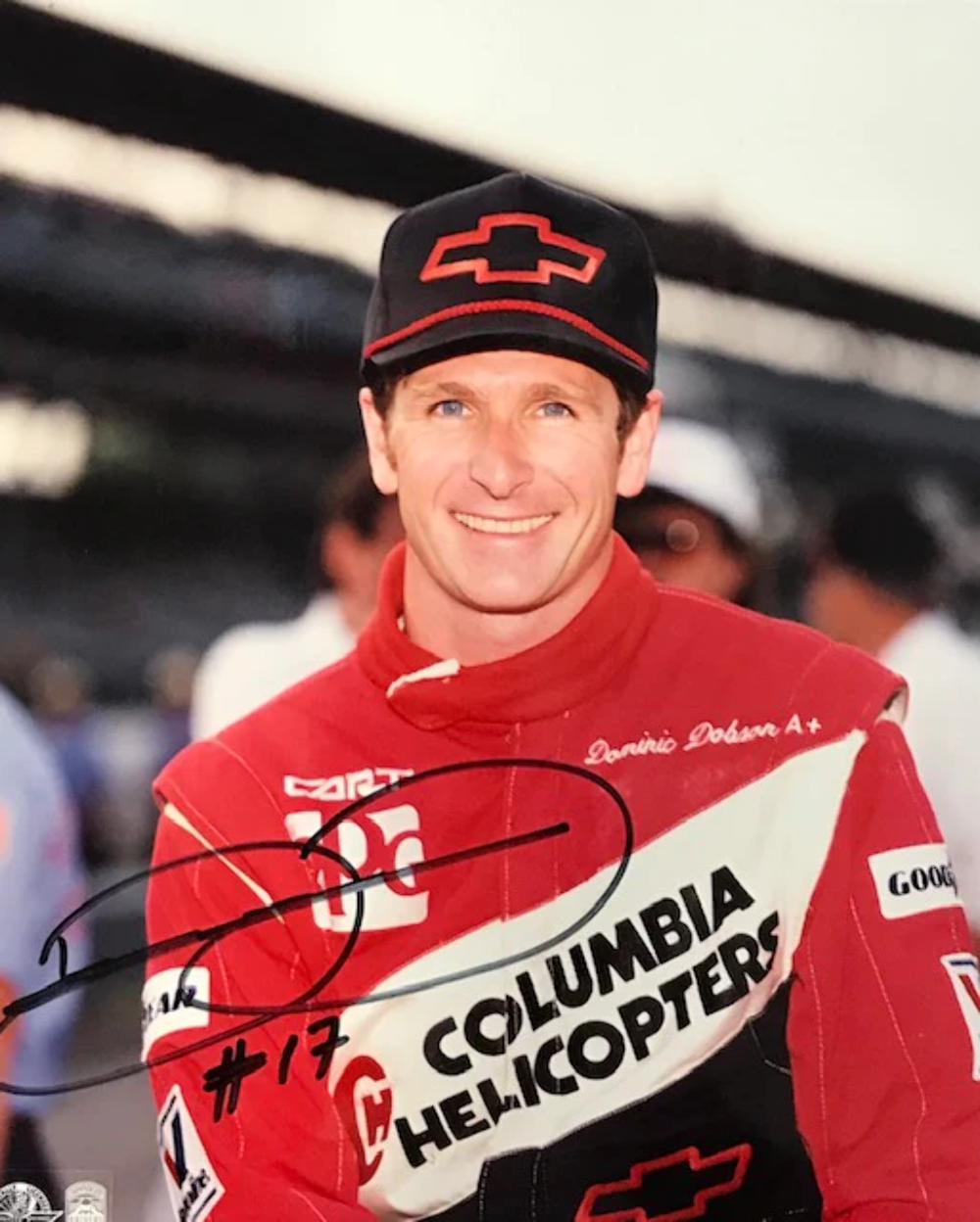 Dominic Dobson Autographed 8x10 Racing Photo | eBay